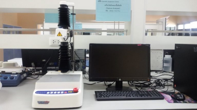Texture Analyzer – THAILAND SCIENTIFIC EQUIPMENT CENTER NETWORK (TSEN)